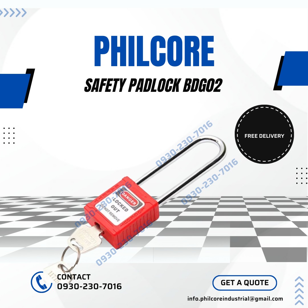 Safety Padlock BDG02, Safety lock, Lockout/tagout padlock, Lockout ...
