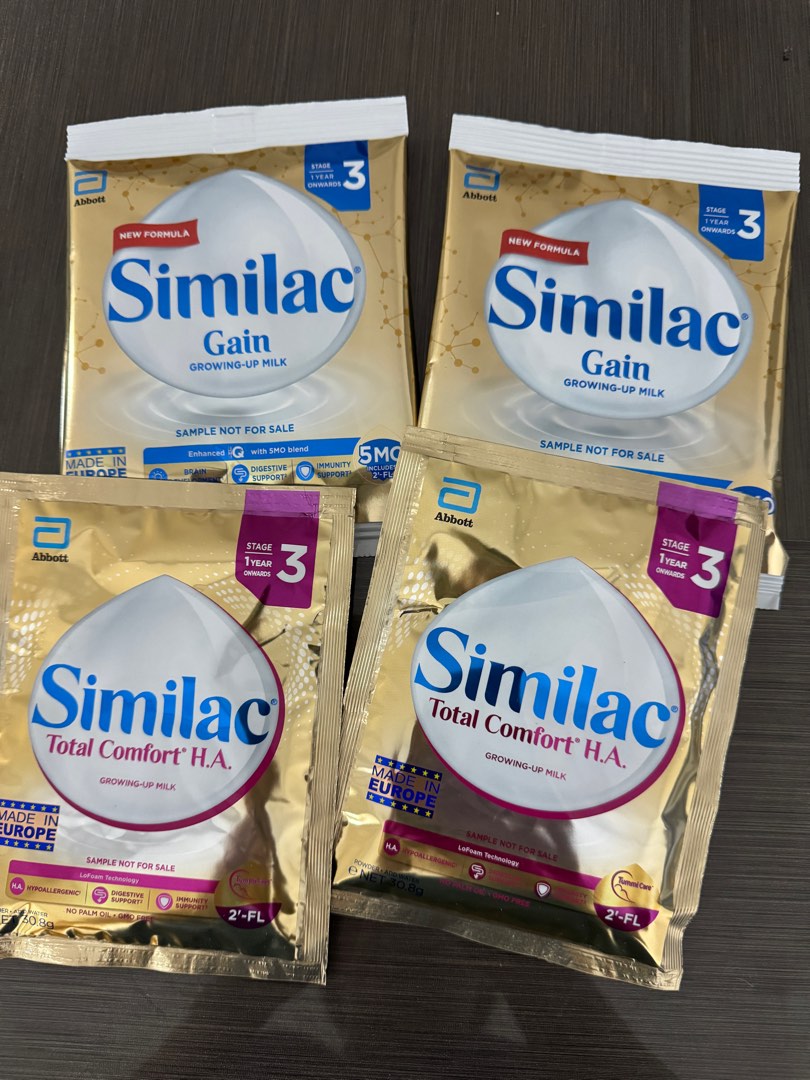 Sample similac milk powder baby, Babies & Kids, Nursing & Feeding ...