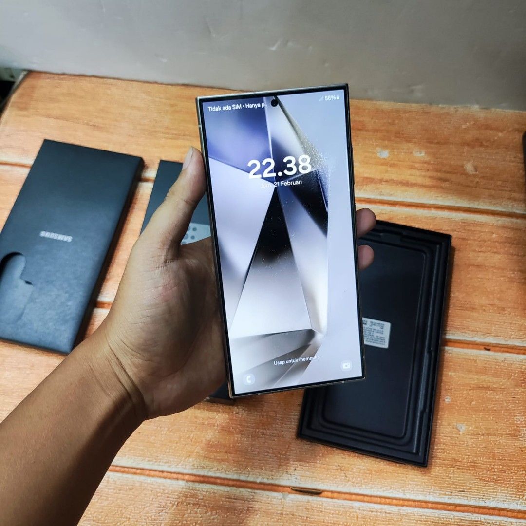 Samsung Galaxy S 24 Ultra 5G 12/512GB Second Original Like New, Telepon ...