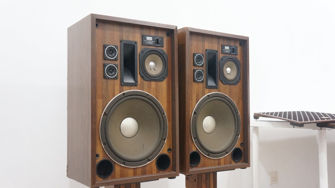 Sansui 4-Way 12" SP-X7000 Vintage Large Bookshelf Speakers, Audio, Soundbars, Speakers ...