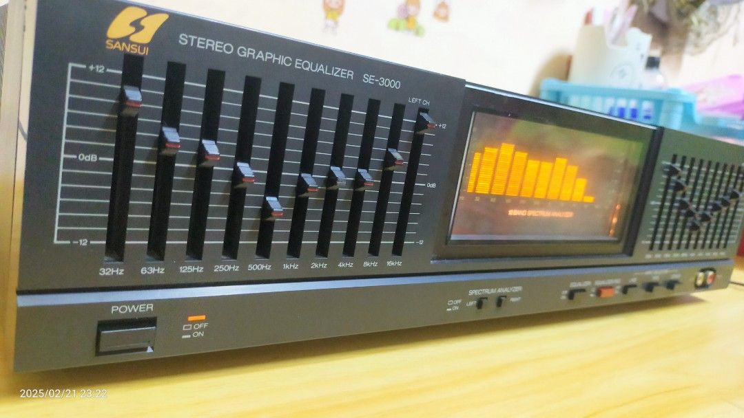 Sansui SE-3000 10 band spectrum EQ, Audio, Soundbars, Speakers ...