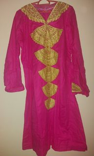 Set Baju Kurung Tiqa Collection Baby Blue, Women's Fashion, Muslimah ...