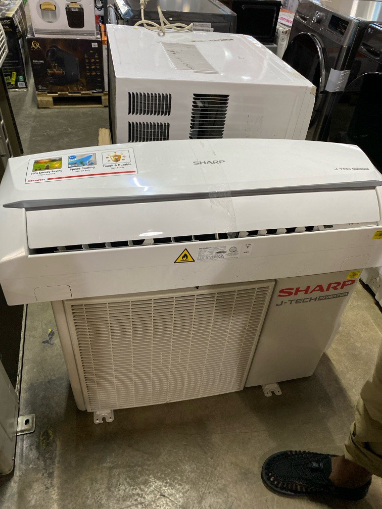 SHARP SPLIT TYPE INVERTER 2HP, TV & Home Appliances, Air Conditioning ...