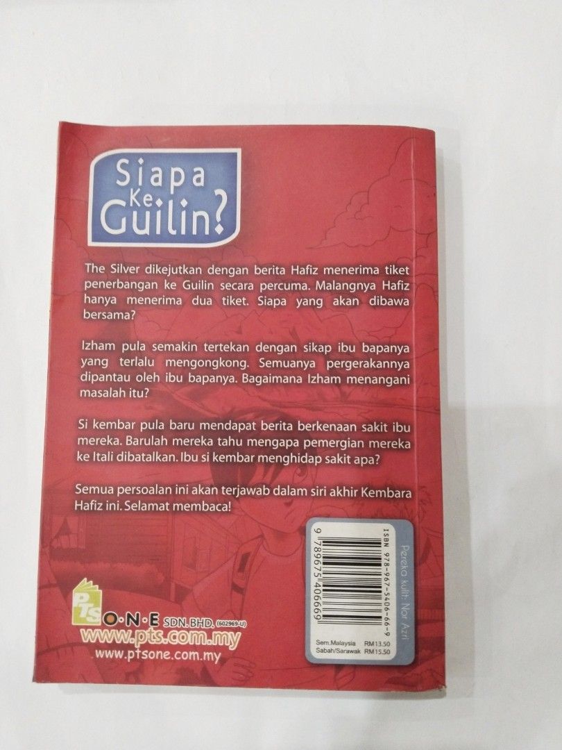 Siapa Ke Guilin? (Novel Kanak2), Hobbies & Toys, Books & Magazines ...