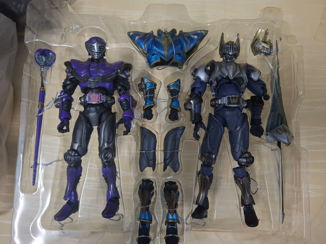 S.I.C SIC Masked Rider Knight & Ouja Kamen Rider Ryuki, Hobbies & Toys ...