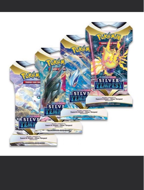 Silver Tempest & Paldea Evolved Sleeve booster, Hobbies & Toys, Toys ...