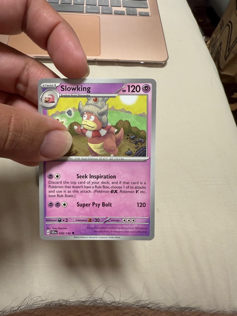 Slowking #58 Pokemon Stellar Crown, Hobbies & Toys, Toys & Games on ...
