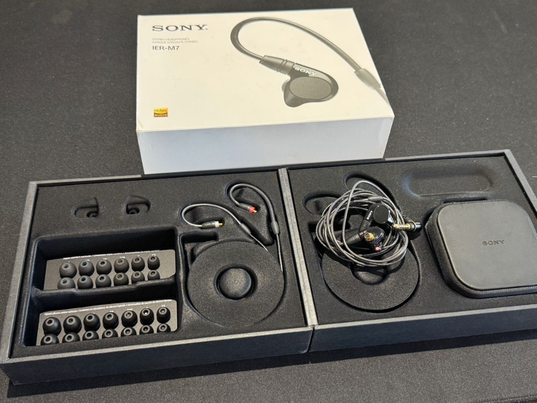 Sony Ier M7 Iem Hires 4 BAs in Ear Stage Mirai Audio, Audio, Earphones ...