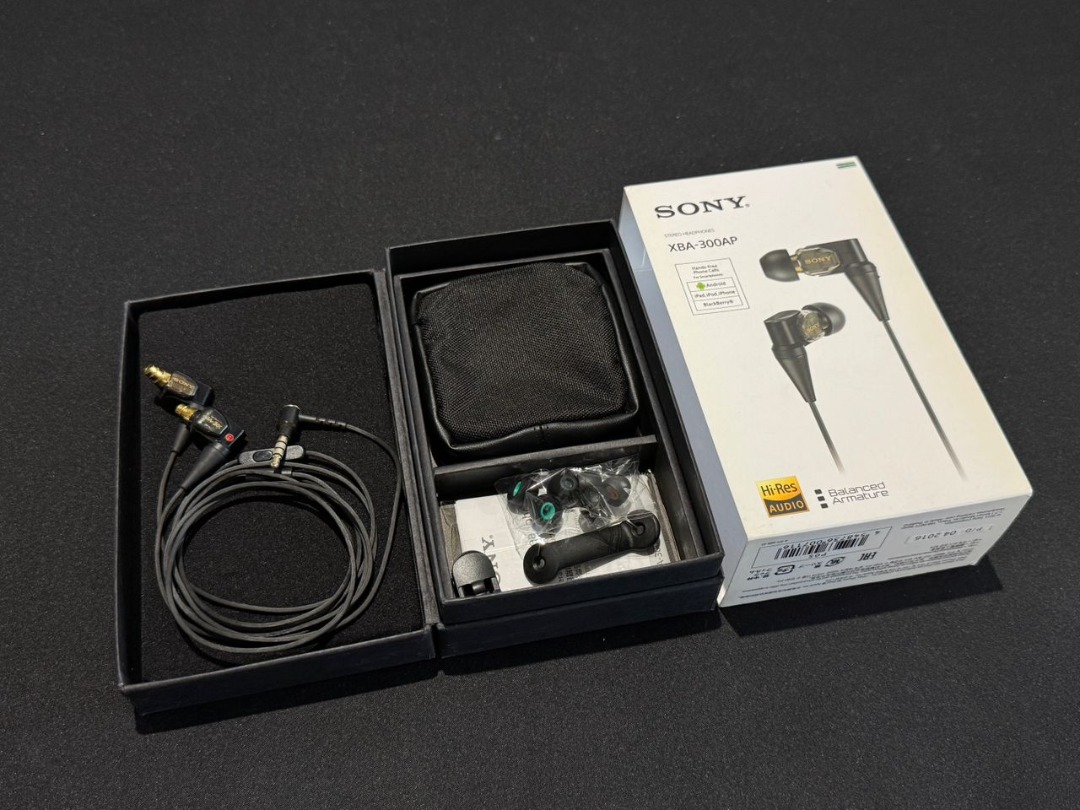 Sony XBA 300AP Balanced Armature Mirai Audio, Audio, Earphones on Carousell