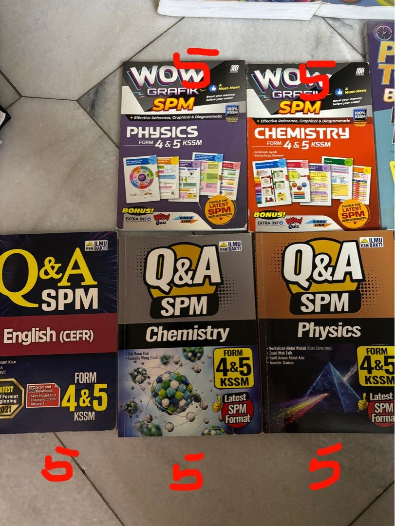 SPM Form 4&5 Reference Book, Hobbies & Toys, Books & Magazines ...