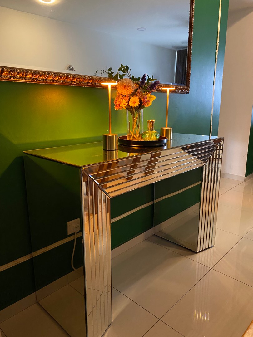 SSF Mirror Console, Furniture & Home Living, Furniture, TV Consoles on ...