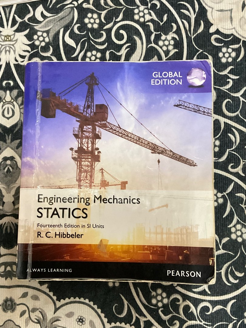 Statics Textbook Engineering, Hobbies & Toys, Books & Magazines, Textbooks on Carousell