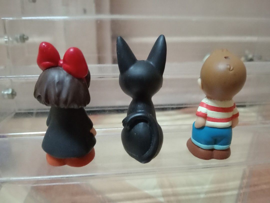 Studio Ghibli Kiki's Delivery Service finger puppet set., Hobbies ...