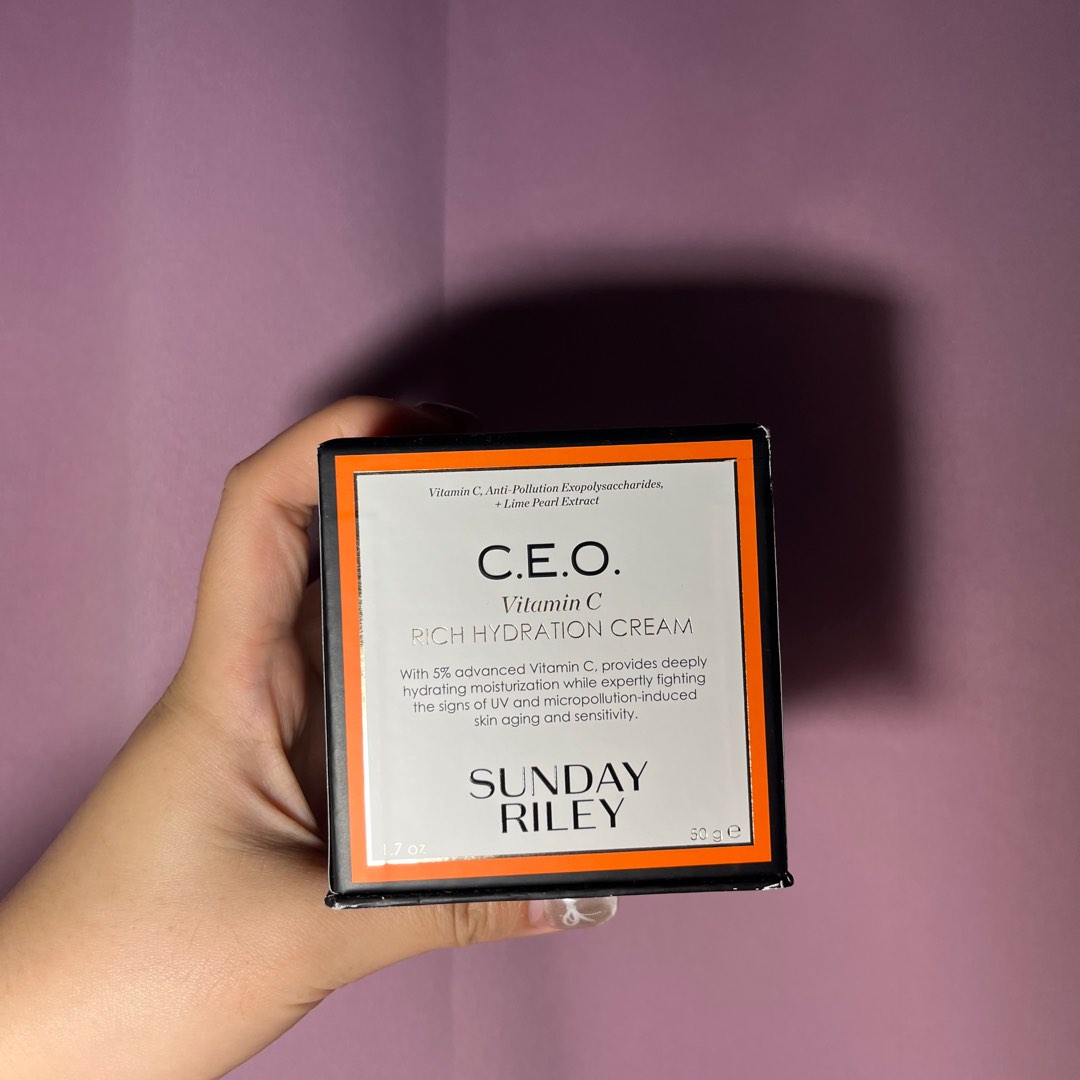 Sunday Riley C.E.O. Vitamin C Rich Hydration Cream 50g, Beauty ...