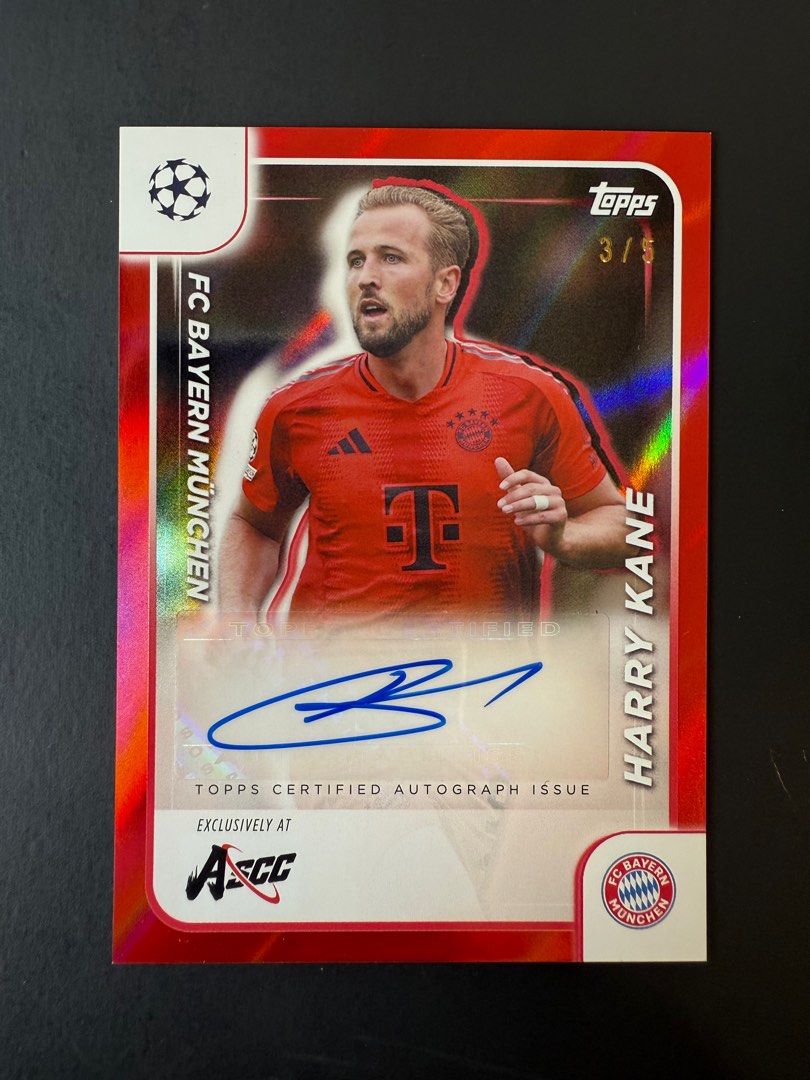 SUPER RARE HARRY KANE Auto /5 ASCC, Hobbies & Toys, Memorabilia ...