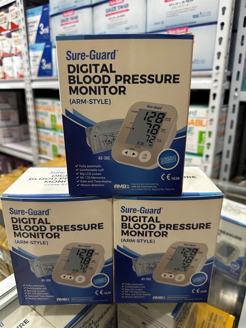Sureguard digital bp, Health & Nutrition, Medical Supplies & Tools on ...