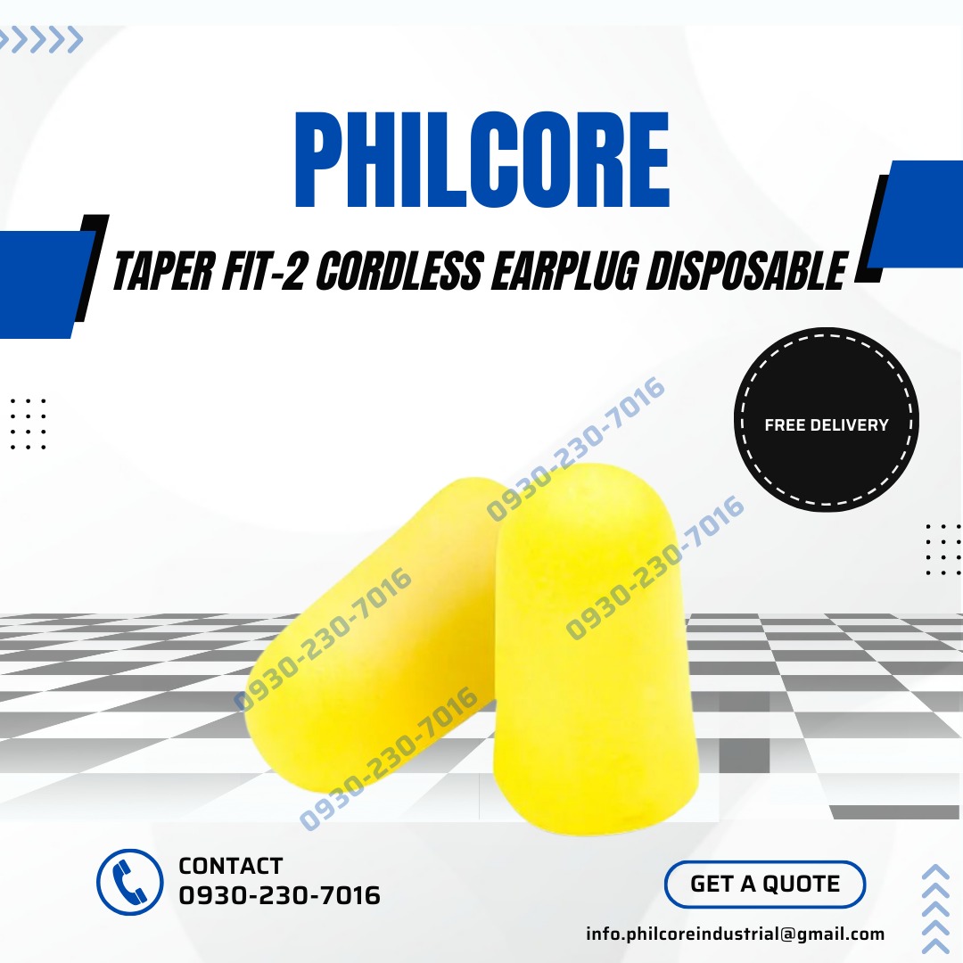 Taper Fit-2 Cordless Earplug Disposable,Canal Caps,Ear Cover,Earflaps ...
