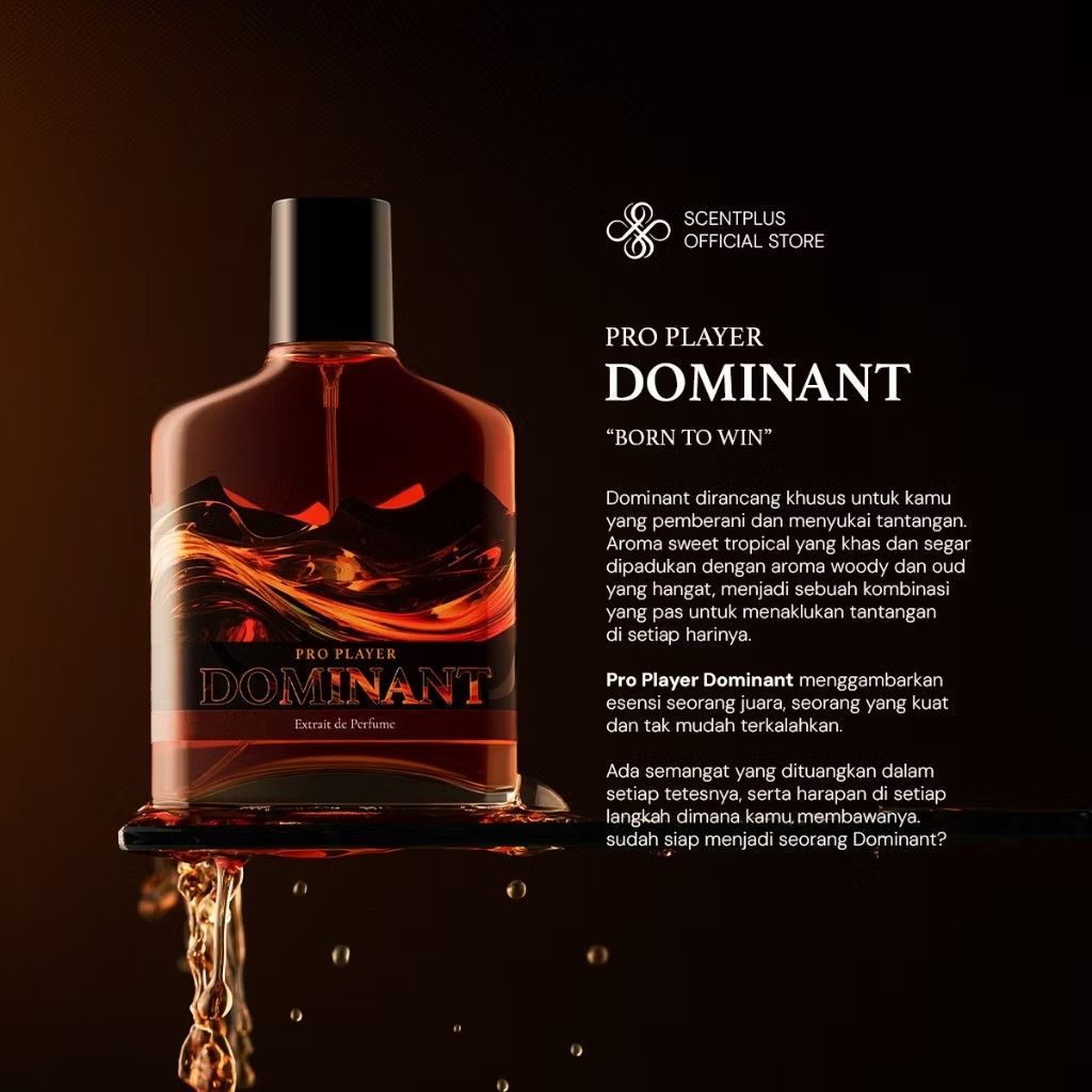 [TERMURAH] SCENTPLUS PRO PLAYER DOMINANT JAMINAN 100% ORIGINAL PARFUM ...