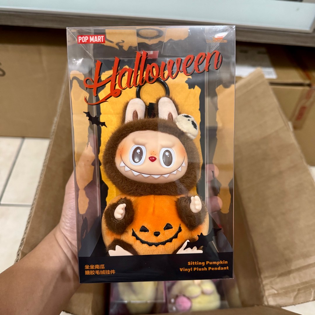 The Monsters Labubu Pumpkin Halloween, Hobbies & Toys, Toys & Games on ...
