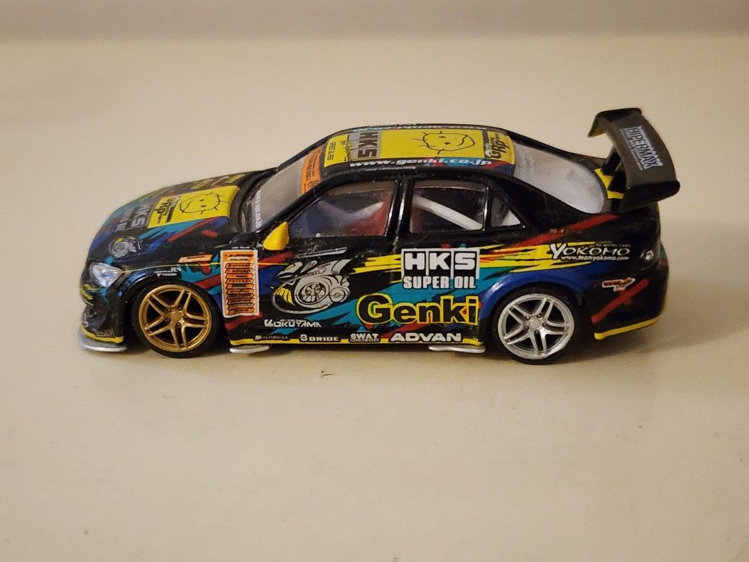 【米舖TOY】 9成新 HOTWORKS 1比64 1:64 1/64 Toyota Altezza Lecus IS220 HKS ...