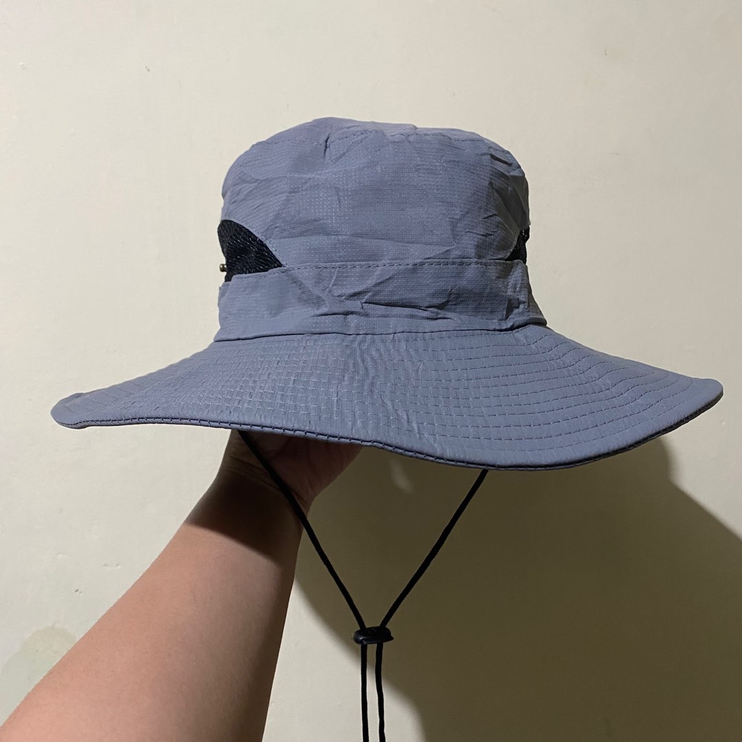 Topi rimba grey / Topi rimba / Bucket Hat / bucket hat dewasa / topi ...