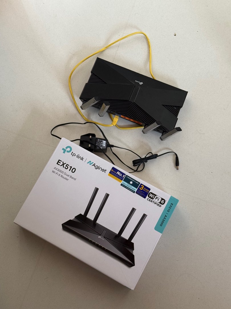 TP-Link Archer EX510 WiFi 6 Router, Computers & Tech, Parts ...