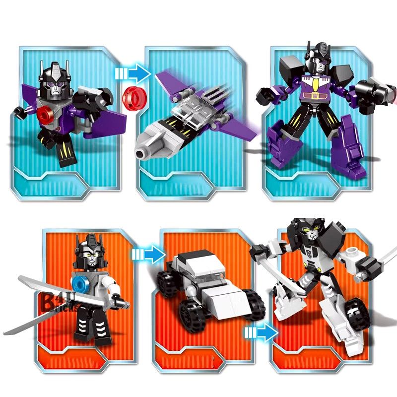 Transformers Minifigure 3 in 1 Lego Kreo Compatible, Hobbies & Toys ...