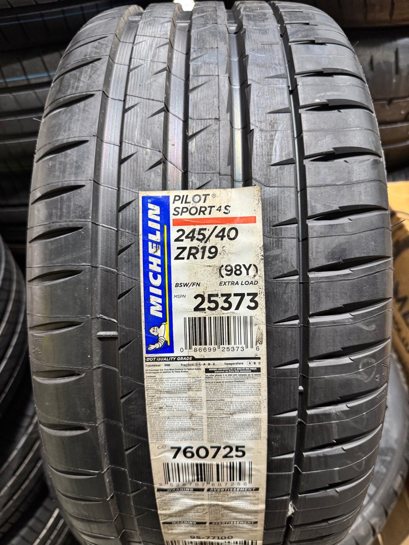 2025 MEGA SALE!! Michelin PS4S 245/40/19, Car Accessories, Tyres & Rims ...
