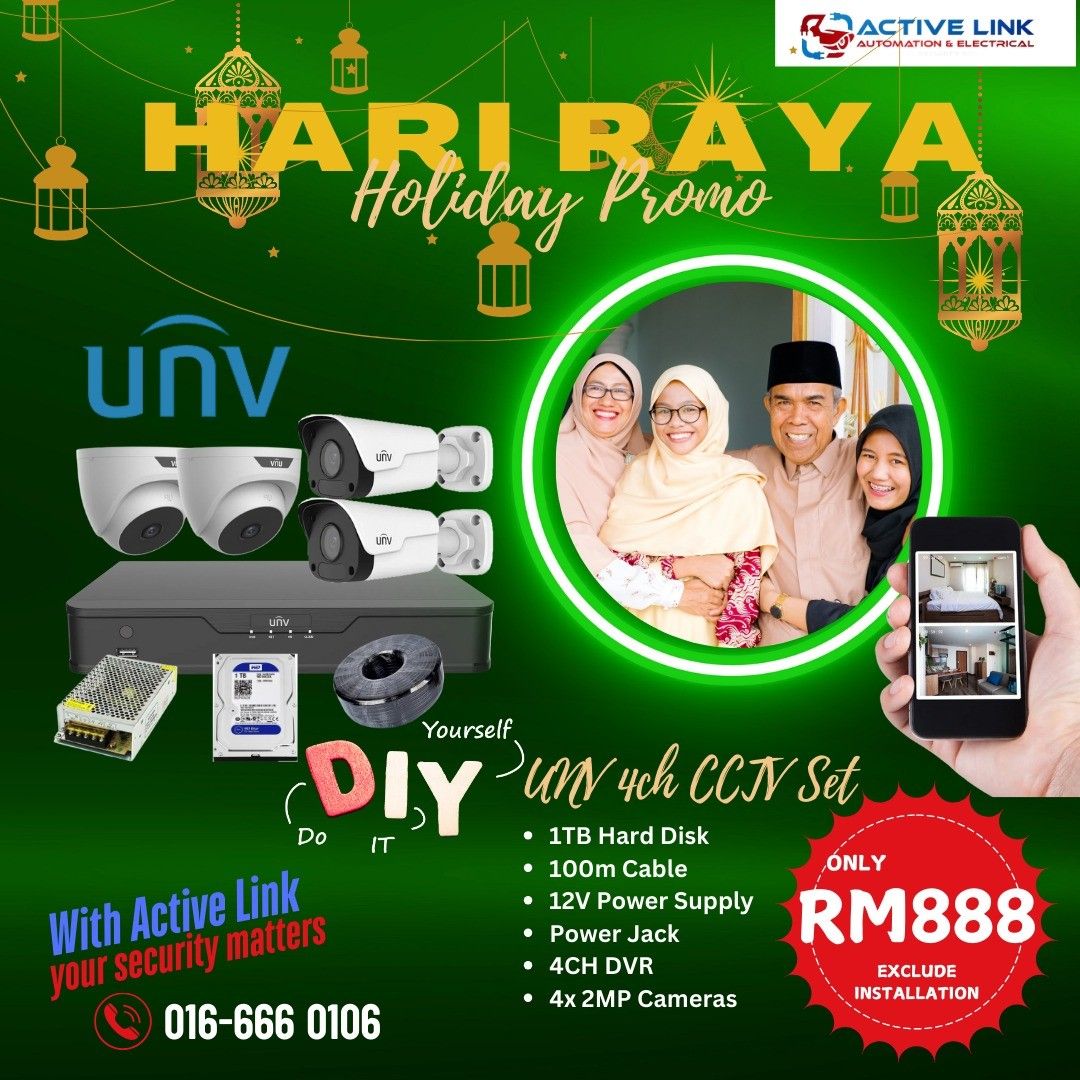 UNV CCTV Diy Set, Announcements on Carousell