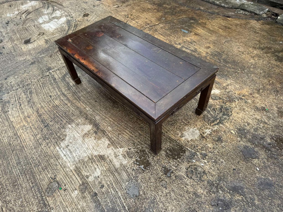 Vintage Solid Meja Kopi Coffee Table, Furniture & Home Living ...
