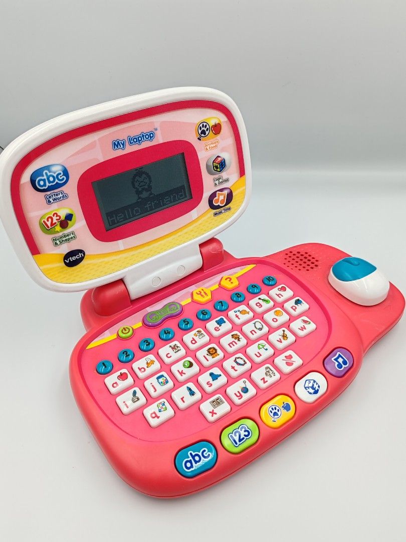 Vtech My Laptop - Pink (A04), Hobbies & Toys, Toys & Games on Carousell