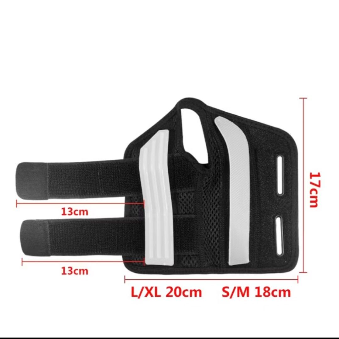 Wrist brace splint with metal plate hand guard support, Health ...