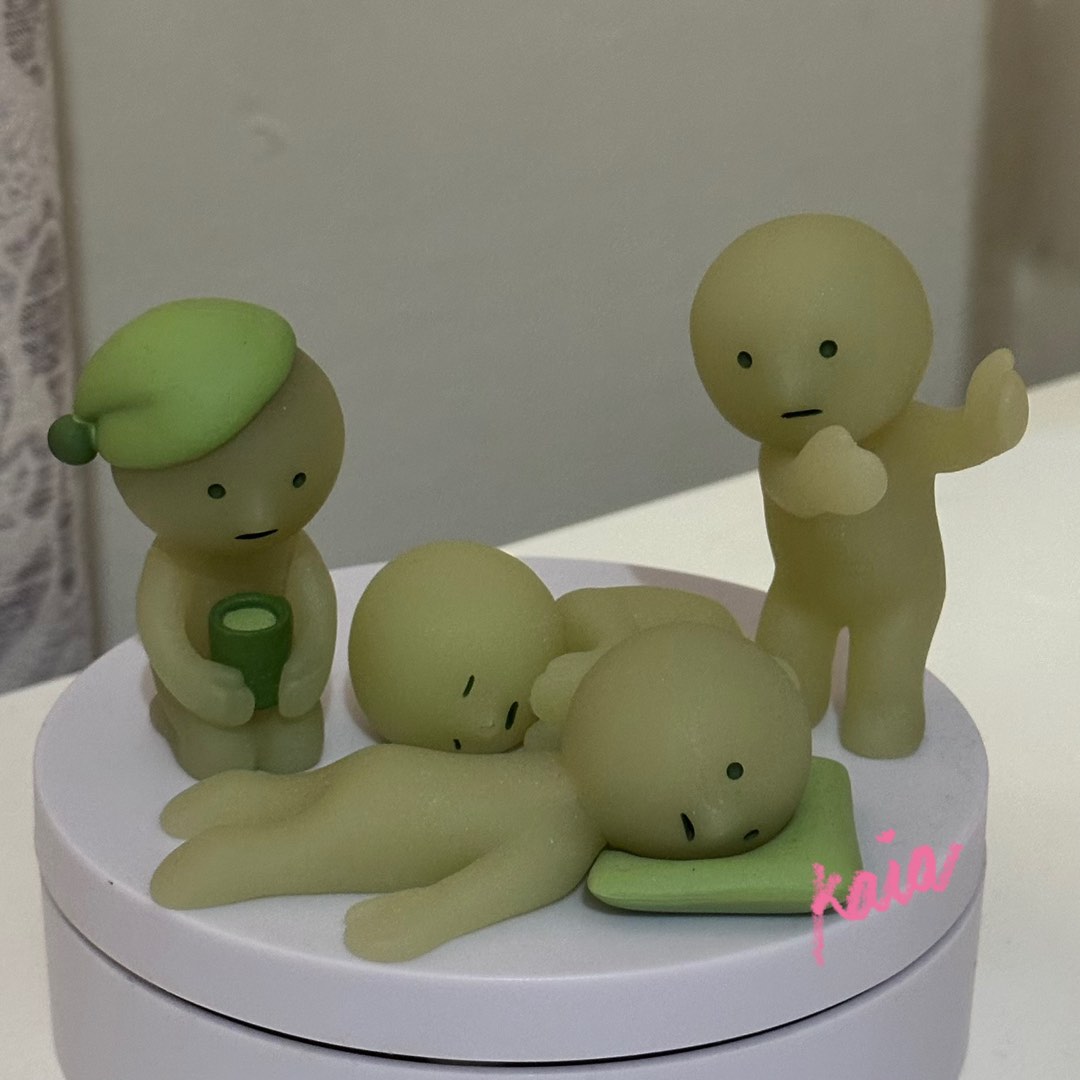 wts lfb ph smiski bed and living series set relaxing, good night, nap ...