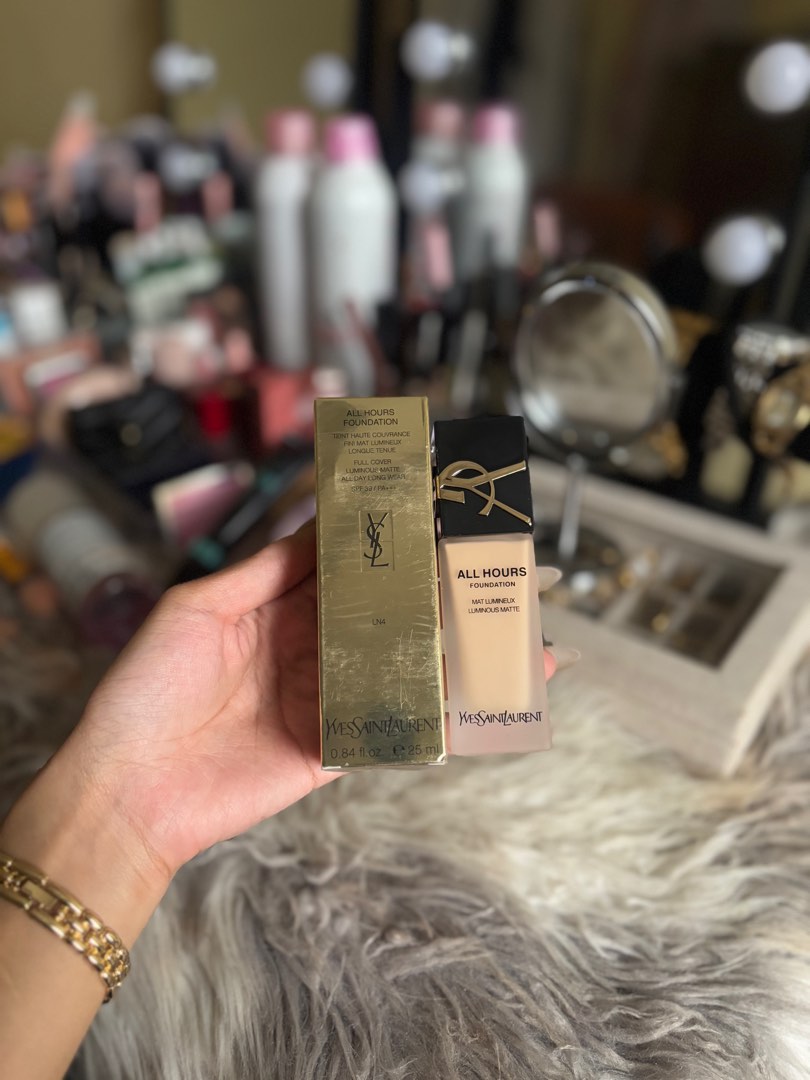 YSL all hours foundation LN4, Beauty & Personal Care, Face, Makeup on ...