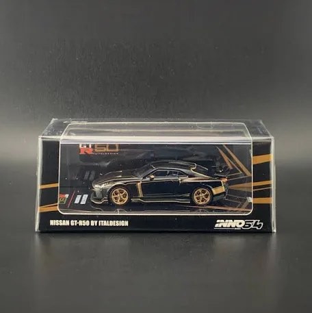 1/64 pre order [INNO64] Nissan GT-R50 By Italdesign black, Hobbies ...