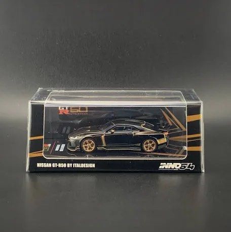 1/64 pre order [INNO64] Nissan GT-R50 By Italdesign black, Hobbies ...