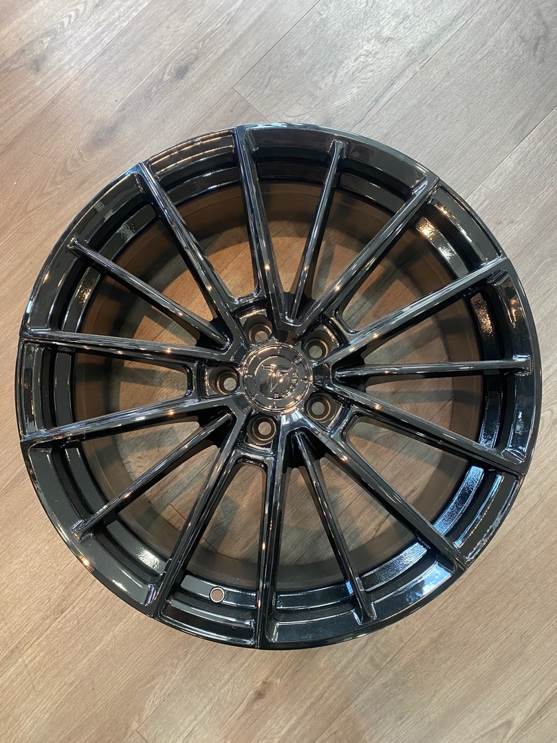 19 inch Flow form Rims F105, Car Accessories, Tyres & Rims on Carousell