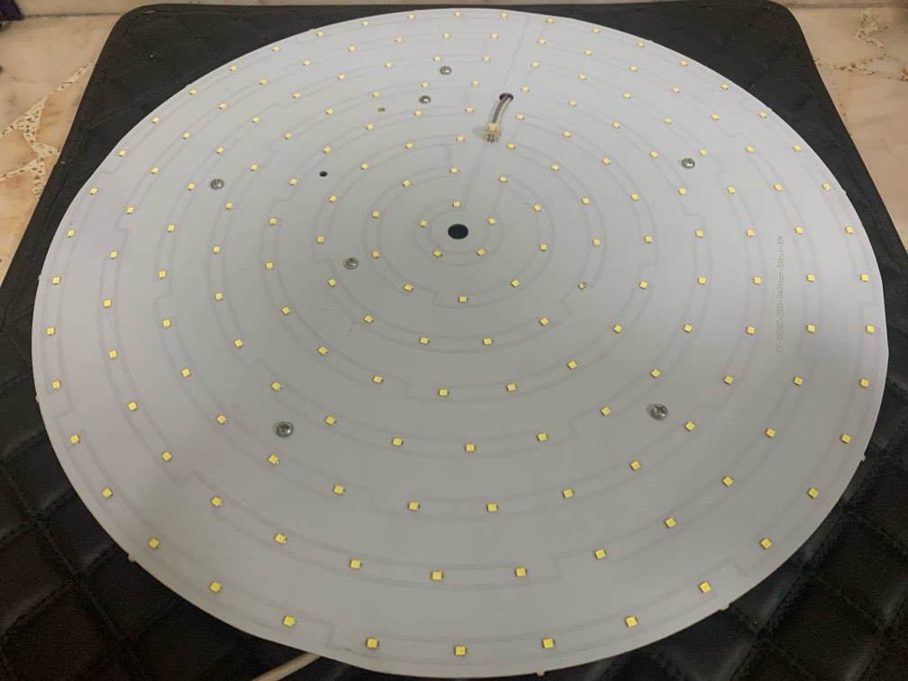 Ceiling Lamp Board 40cm Super Bright Daylight 6500K LED 36w PSU with 5 ...