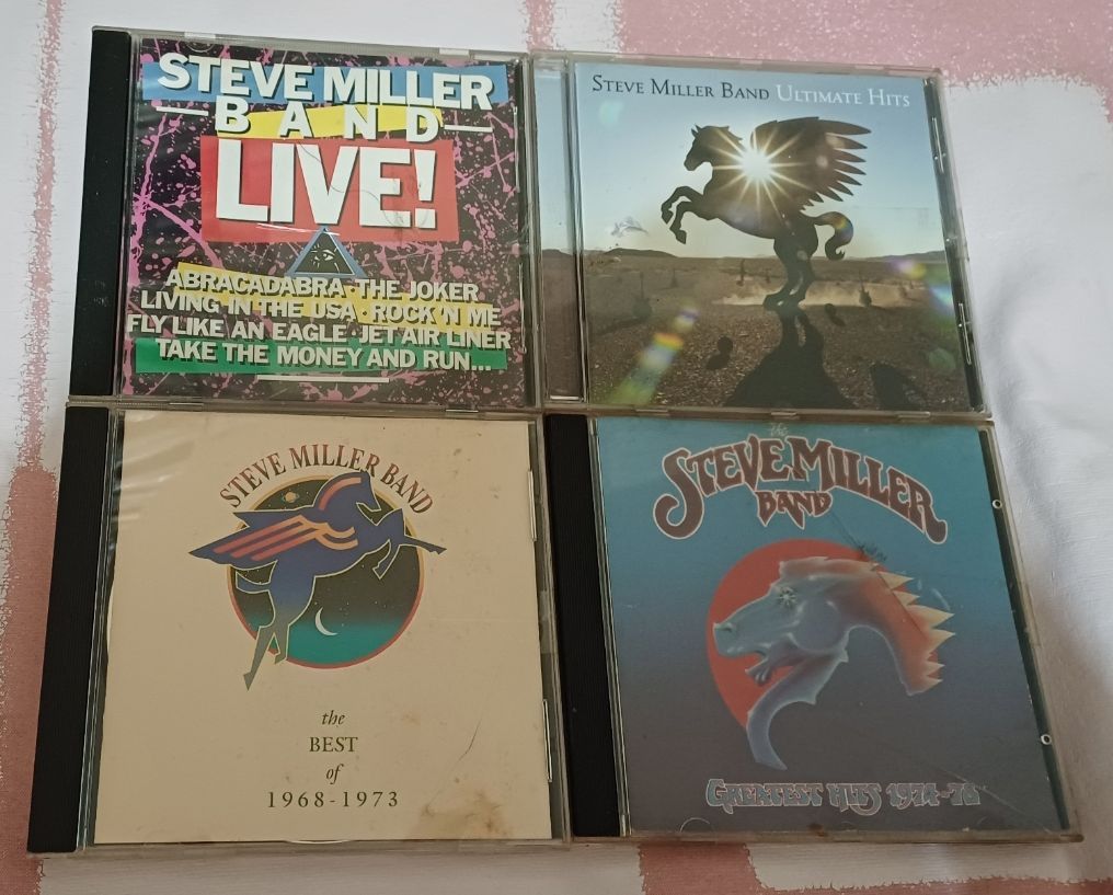 70s US Blues Rock Steve Miller Band Best, Ultimate And Live Albums ...