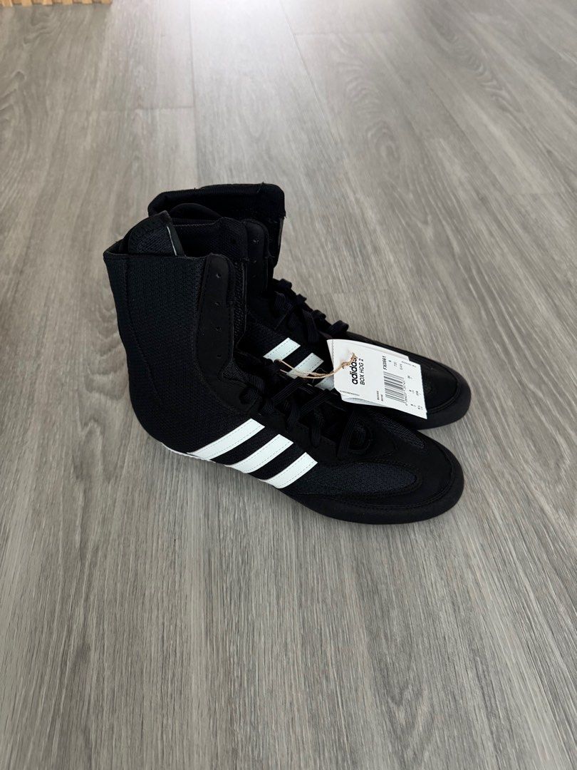 Adidas box hog 2, Women's Fashion, Footwear, Boots on Carousell