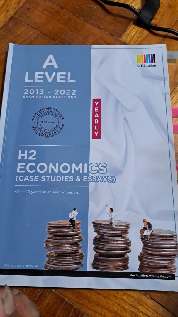 A-Level H2 Economics (Case Studies & Essays) 2013-2022, Hobbies & Toys ...