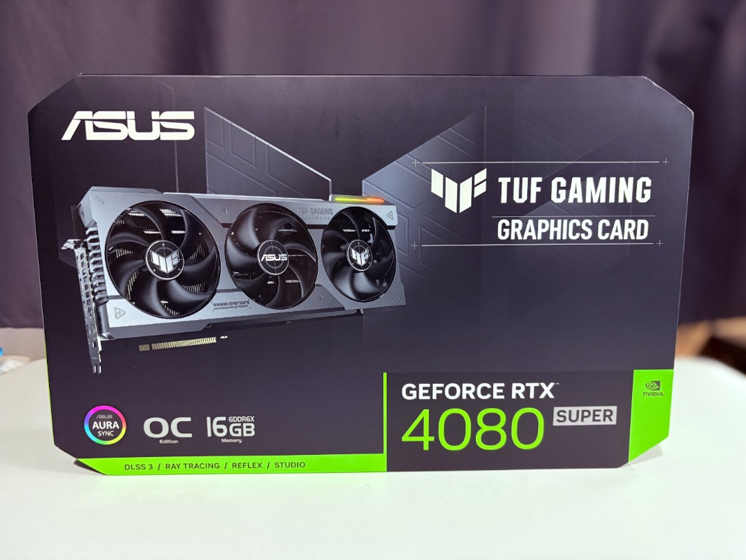 Asus TUF 4080 Super OC 16G -SGD $1,850, Computers & Tech, Parts ...