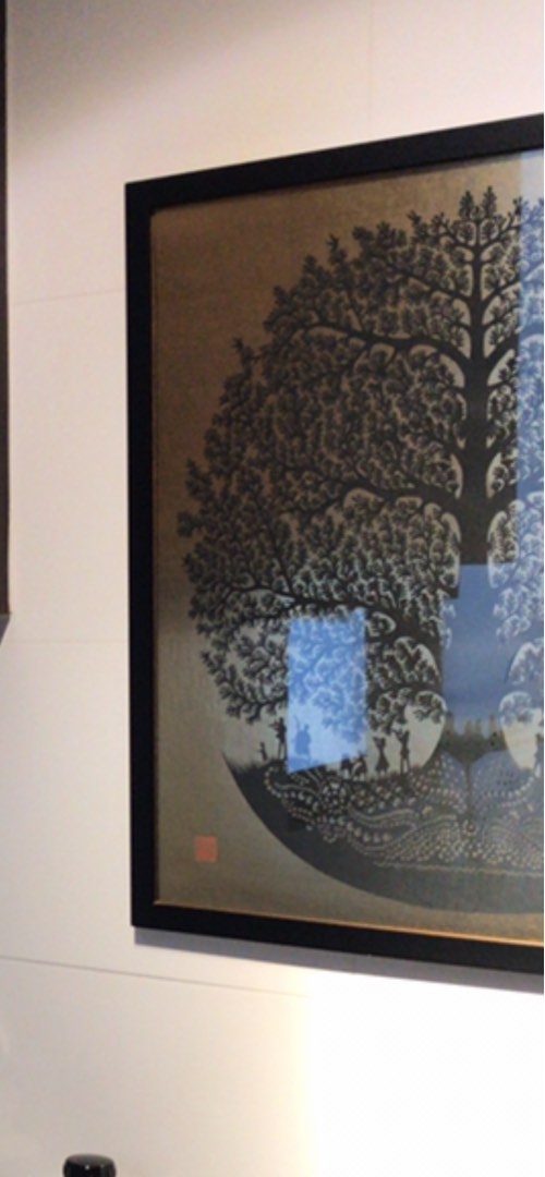 Authentic paper cutting art painting, Furniture & Home Living, Home ...