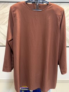 Baju kurung songket jenis getah, Women's Fashion, Muslimah Fashion ...