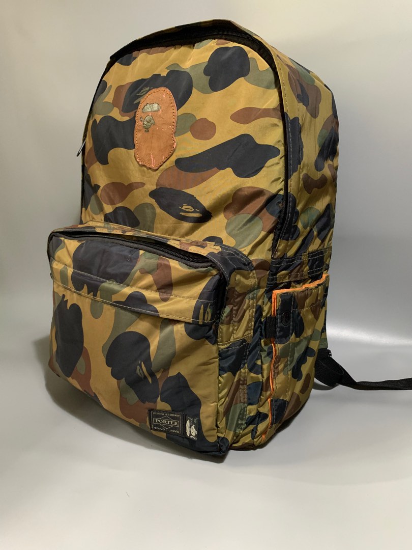 BAPE X PORTER YOSHIDA CAMOU BACKPACK, Men's Fashion, Bags, Backpacks on ...