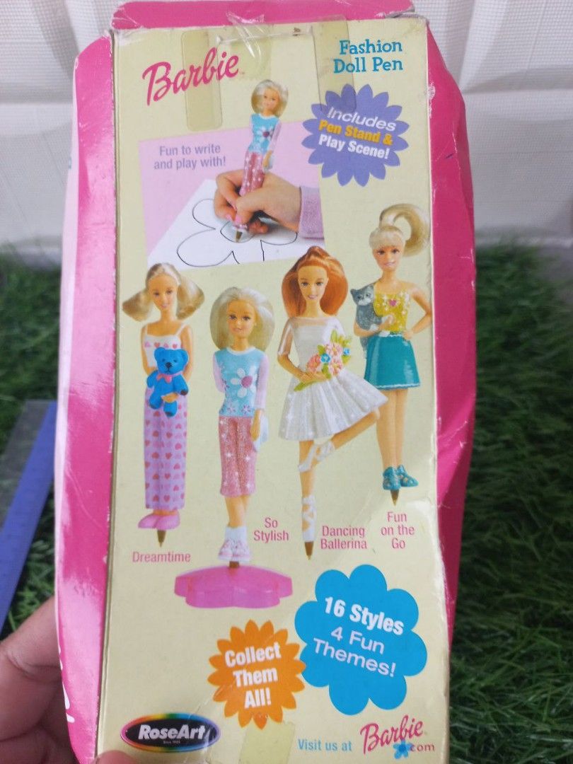 Barbie Fashion Doll Pen, Hobbies & Toys, Toys & Games on Carousell