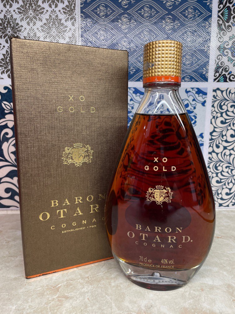 Baron Otard XO Gold 700ml Cognac, Food & Drinks, Alcoholic Beverages on ...