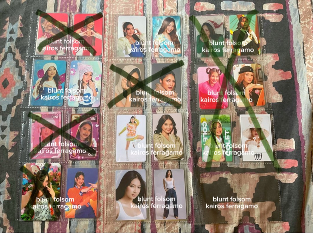 Bini Colet photocards, Hobbies & Toys, Memorabilia & Collectibles, K ...