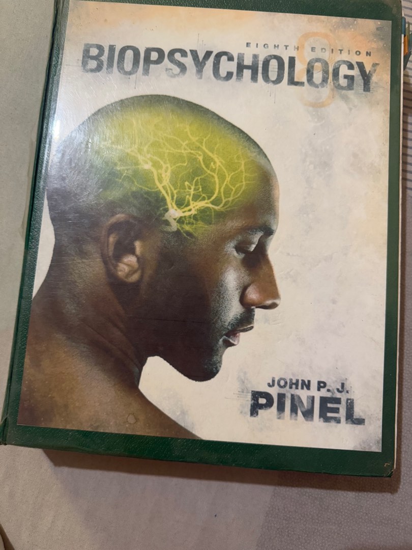 Biopsychology (Hardbound) by John Pinel 8th Edition, Hobbies & Toys ...
