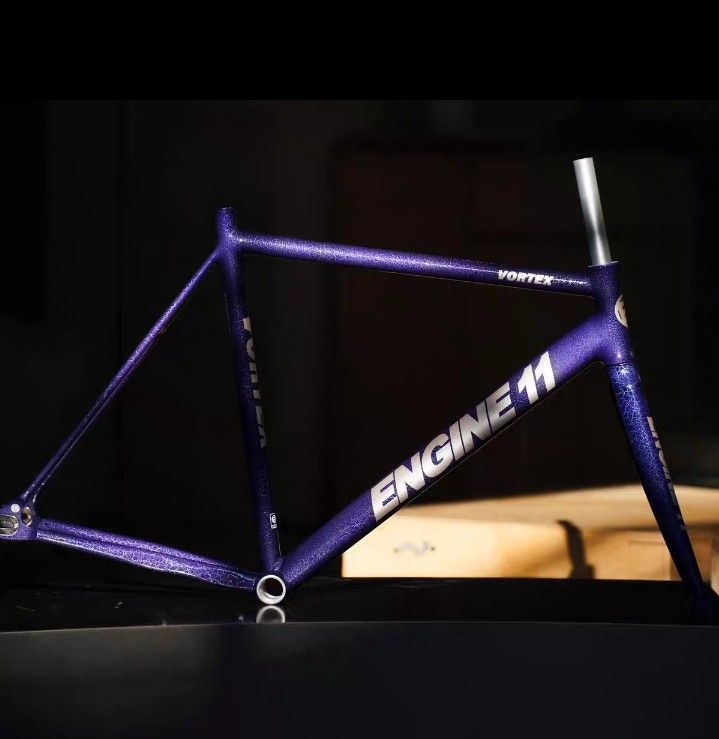 Brand new engine 11 e11 Ultra Violet Vortex 2025 Frameset frame Full bike Fixie, Sports ...